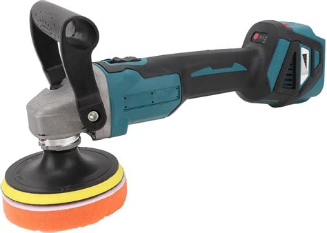 6 Speed Cordless Buffer Polisher With Clear Lcd Display Ergonomic Design For