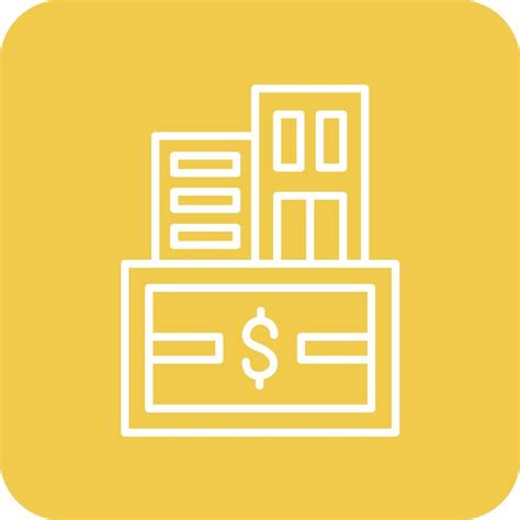 Fixed Asset Line Round Corner Background Icons 14768454 Vector Art At