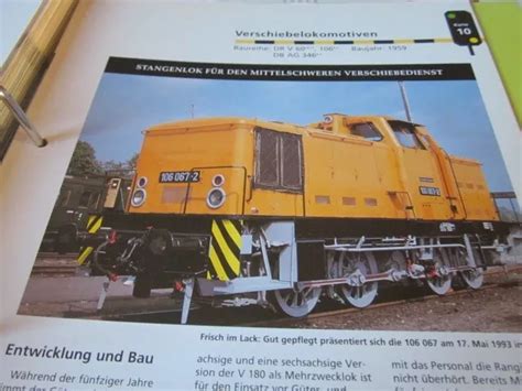 Lokprofil Mit Aufrisszeichnung V 10 Dr Ddr V 6010 11 Db Ag 34610 11