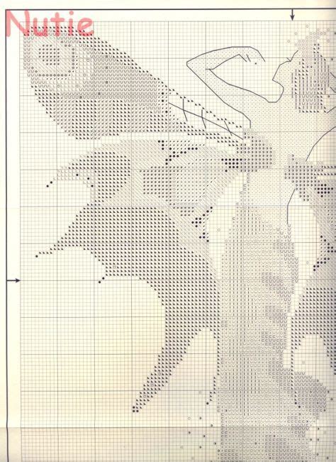 Nutie 3 Вышивание крестиком Фея Нимфа