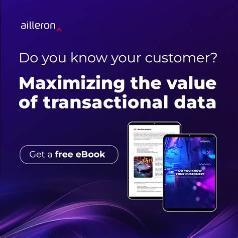 Ebook Getting The Most Out Of Transactional Data