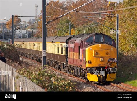 A Pair Of Ews Class 37 Diesel Locomotives Numbers 37410 And 37417 Top