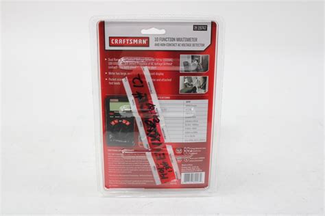 Craftsman Multimeter Non Contact Ac Voltage Detector Property Room