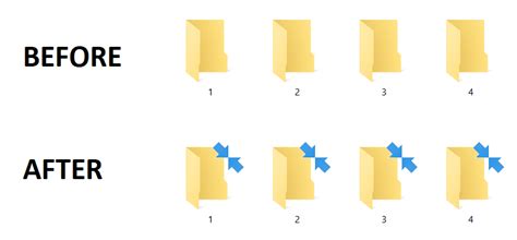 Remove Blue Arrows Icon On Compressed Files And Folders In Windows 10