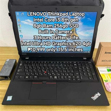 Lenovo Th Gen Laptop Core I Th Gen Gb Ram Gb Ssd W Camera Full Keyboard Shopee