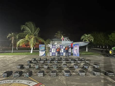 Le incautaron una tonelada de cocaína al Clan del Golfo en Urabá