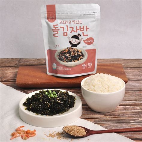 고소하고 맛있는 김자반 40g X 20봉 새우and멸치 홈플러스 택배배송