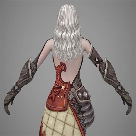 Fantasy Girl Tila 3d Model