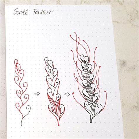 Step By Step Tangle Patterns For Beginners West Coast Dreaming