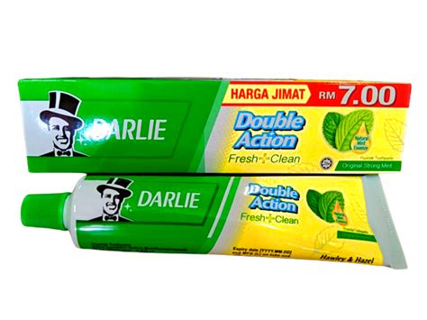 Darlie Double Action Original Strong Mint Toothpaste 140g Darlie