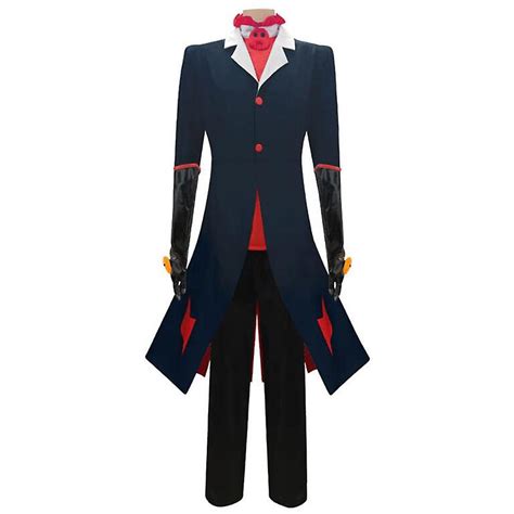 Hazbin Hotel Cosplay Blitzo Helluva Boss Costume Uniform Jacket Suit