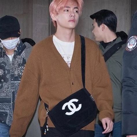 샤넬 방탄소년단 뷔 샤넬 타올백 위시버킷