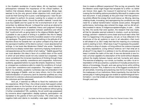 The Complex Answer Sternberg Press