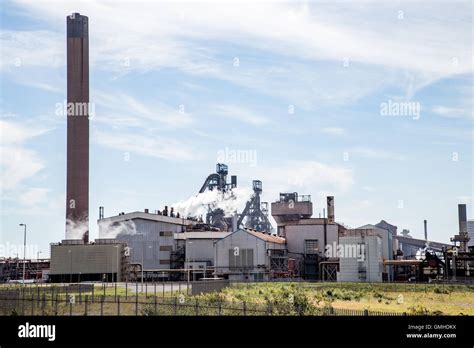 Port Talbot Port Talbot Steel Works Steelworks Porttalbot Wales Uk