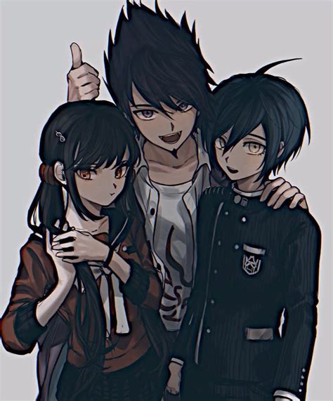 Maki Harukawa X Kaito Momota X Shuichi Saihara