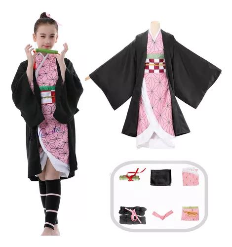 Cosplay De Nezuko Kimono Demon Slayer Disfraz Anime Adultos en venta en Canton China por sólo