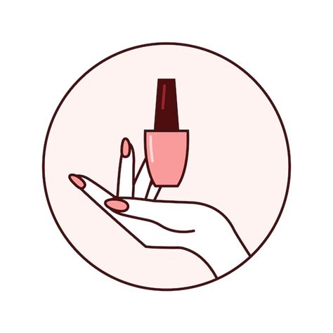 Ilustra o de est dio de unhas PSD Grátis