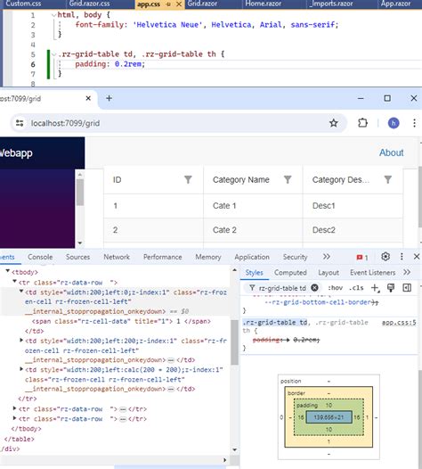 Net Core How To Modify Blazor Radzen Css Stack Overflow