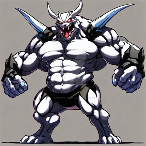 3d Hyper Mega Titan Tripple Balooned Mega Gatomon By 2001toyotaecho On