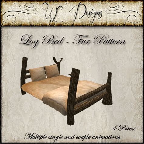 Second Life Marketplace Wld Log Bed Fur