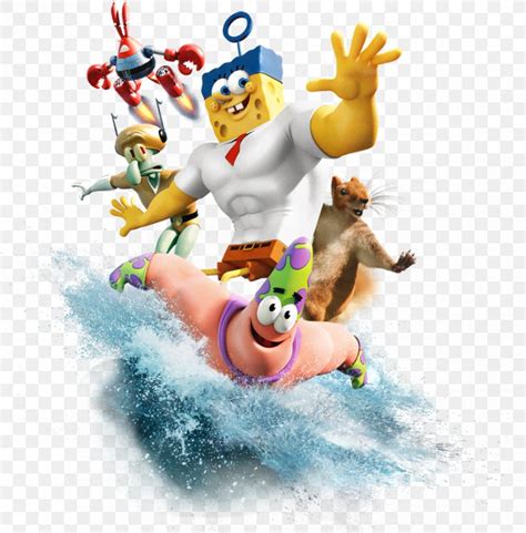 The Spongebob Squarepants Movie Patrick Star Mr Krabs Plankton And