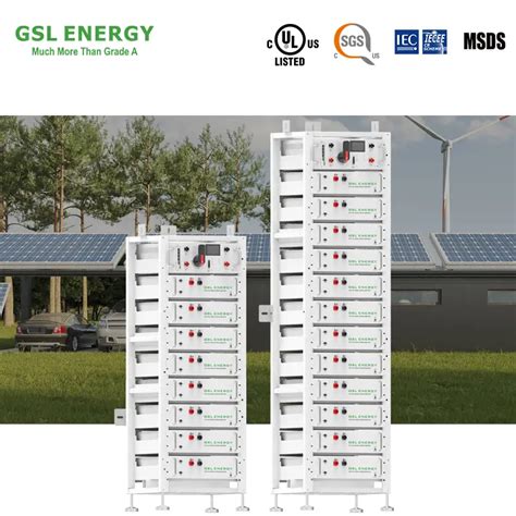 Modular Lifepo4 Rack Battery Storage 20kwh To 60kwh Flexible