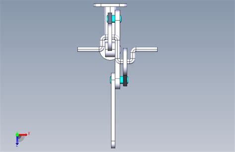 双偏心驱动导杆机构 Catia 模型图纸下载 懒石网