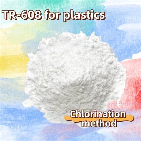 Tr 608 Chloride Rutile Titanium Dioxide For Platics And Solvent Ink