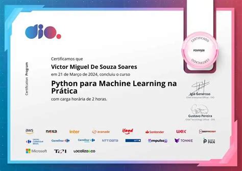 Python Para Machine Learning Na Prática Victor Miguel