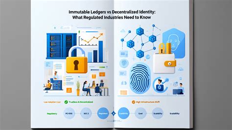 Immutable Ledgers Vs Blockchain Identity Whats Right For Regulated Industries
