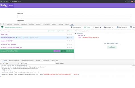 Beta 51 Doesn T Work With Vue Devtools Issue 2646 Web3 Web3 Js