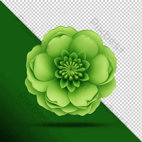 Clipart De Flor Verde