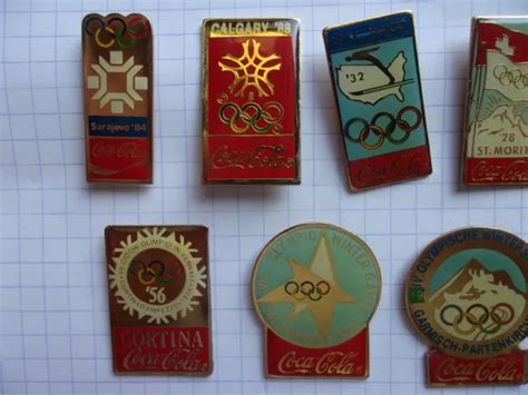 COCA COLA JEUX OLYMPIQUES Lot De 13 Pin S EUR 6 40 PicClick FR