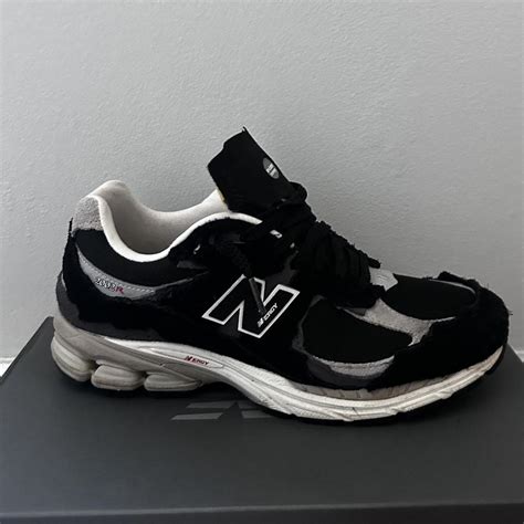 new balance 2000r protection pack black gray men’s... - Depop