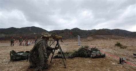 육군 1군단 한미 최고 스나이퍼 차지실전같은 훈련 지속한 결과