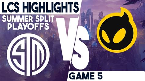 DIG Vs TSM Highlights Game 5 LCS Playoffs Summer 2023 Dignitas Vs