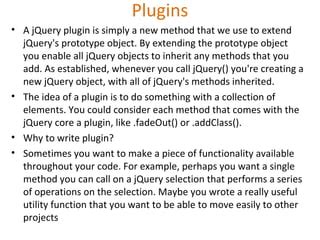 J Query Presentation PPT