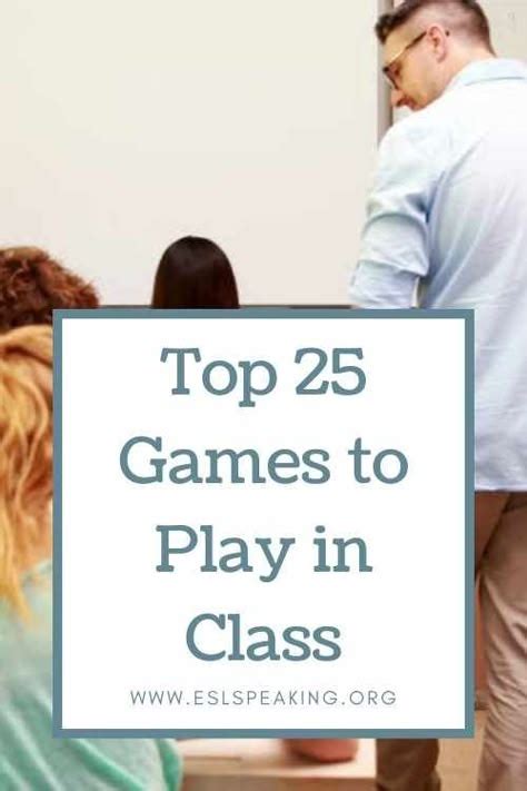 Find Out All The Top Picks For Fun Games To Play In Class Liven Up The