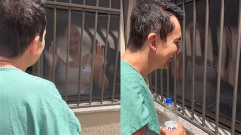 Internado Regis Danese Passeia Por Rea Externa De Hospital E Emociona