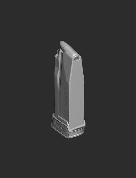 Archivo Stl Sig Sauer P365 Mag Real Size Scan 3d Stl Mold 🩻 ・objeto De