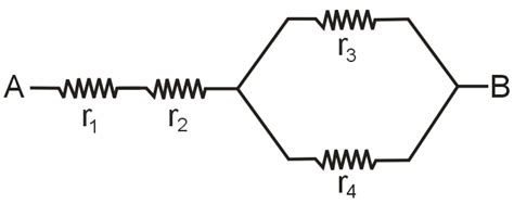 In The Figure The Equivalent Resistance Of The Following Combination Of