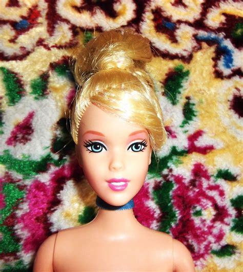 Mattel S Disney 1999 Sparkle Princess Cinderella Barbie Doll Nude EBay