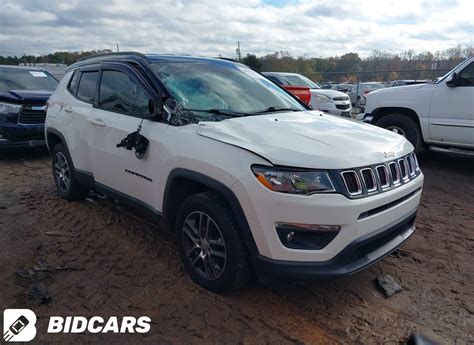 2018 Jeep Compass Latitude 4x4 3c4njdbb0jt206531 Bidcars