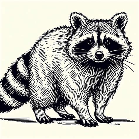 15000 Raccoondrawing Pictures