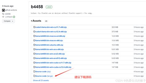 在线或离线llamacpp安装和模型启动llamacpp Csdn博客