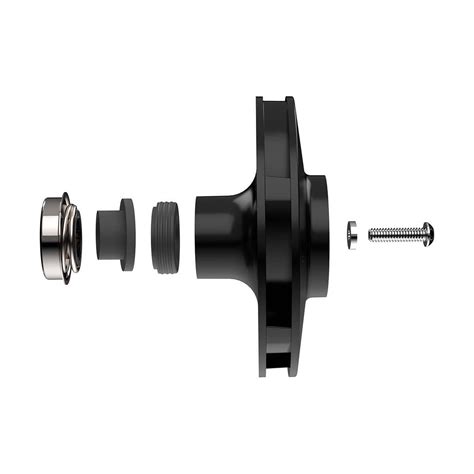 Impeller Assembly 3 Hp With Shaft Seal Left Thd Screw And Rubber