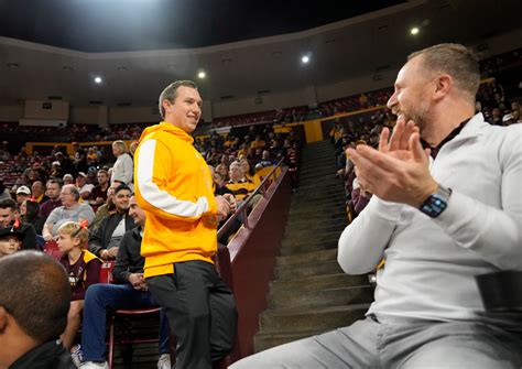 Kenny Dillingham Arizona State Football Shows Out To Support Sun