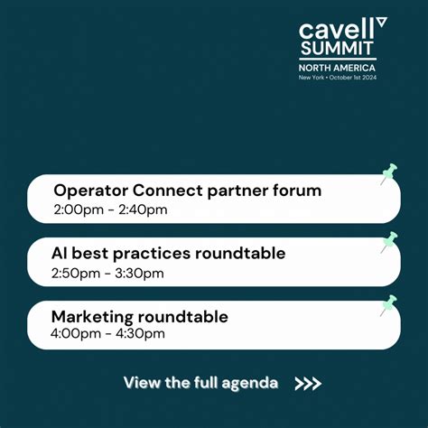 Cavell On Linkedin It Wouldnt Be A Cavell Summit Without At Least One Roundtable 📢 This…