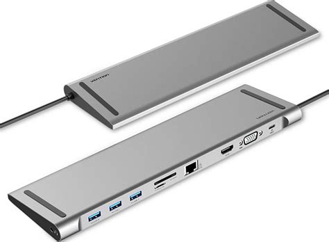 Vention Multi Function 10 In 1 Type C Docking Station Type C Male To USB 3 0 Female A HDMI