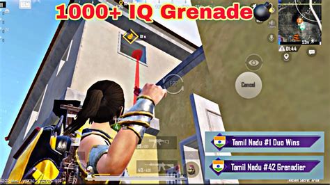 𝟏𝟎𝟎𝟎 𝐈𝐐 𝐆𝐫𝐞𝐧𝐚𝐝𝐞 💣 Grenade Tips Bgmi Pubg Youtubekarthi Youtube